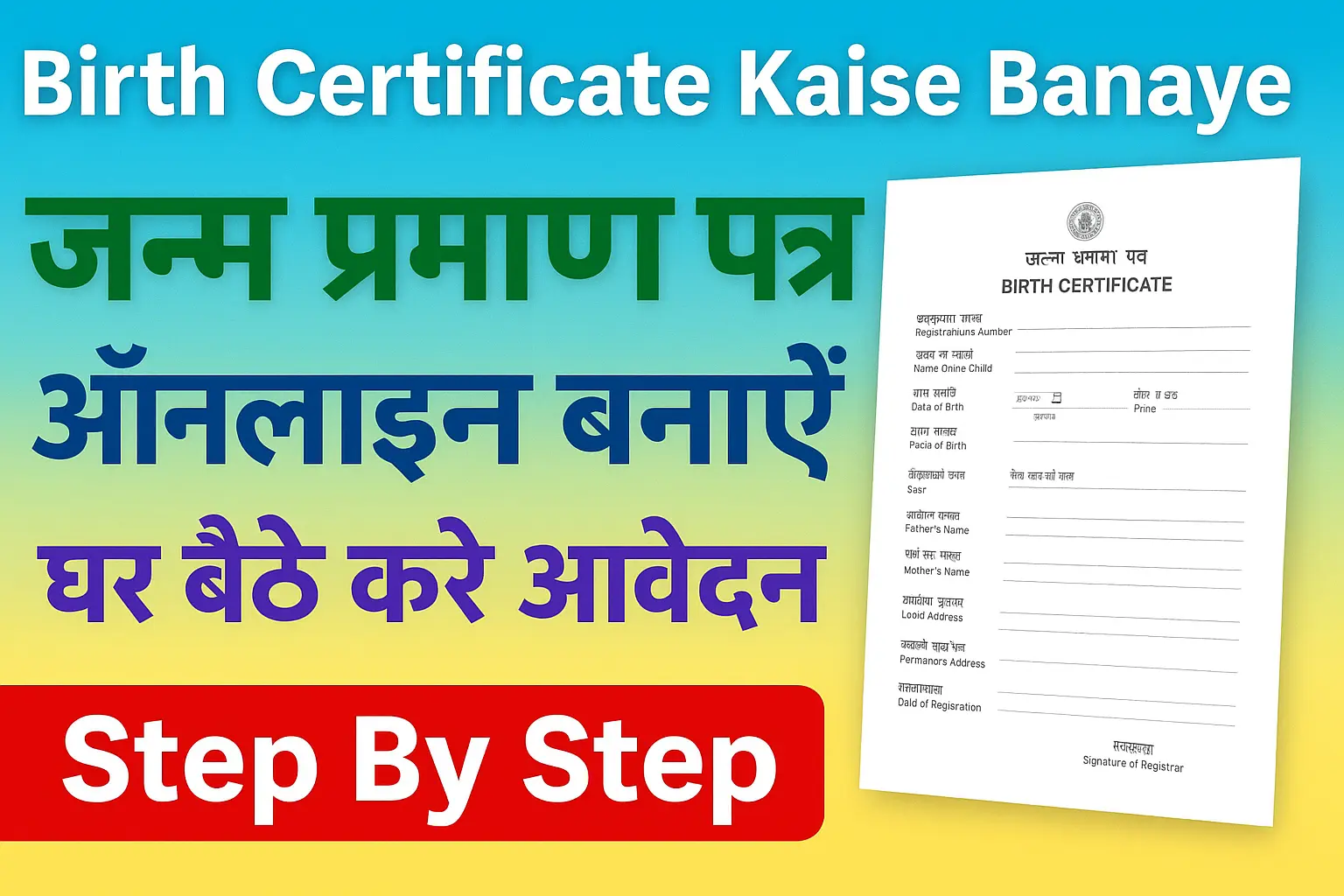 Birth Certificate: क्यों है जरूरी, कैसे बनवाएं और क्या हे लाभ सम्पूर्ण ...